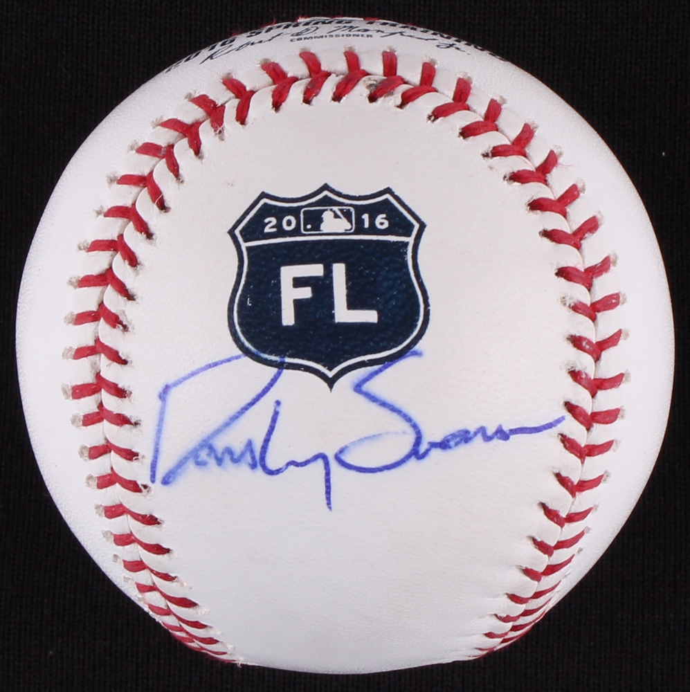 Dansby Swanson Signed 2016 Florida Spring Training Logo Baseball (JSA ...