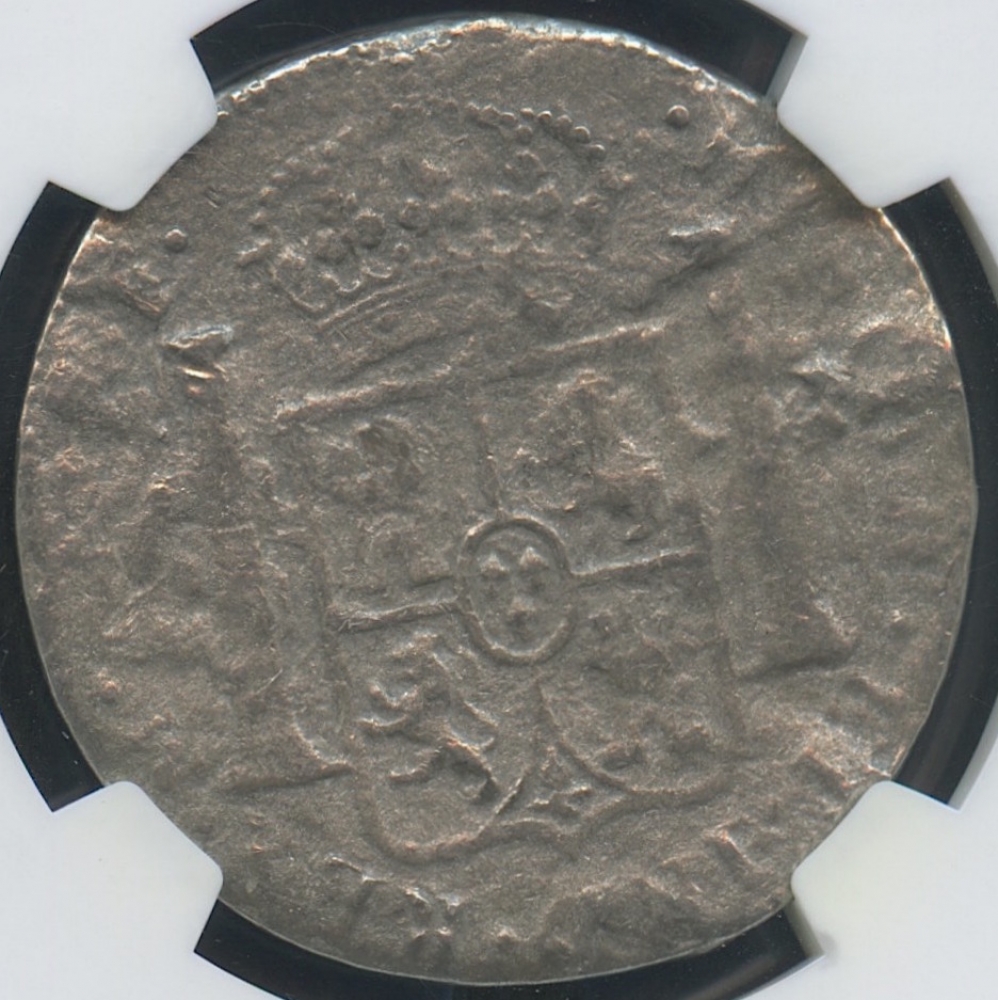 1777 - 1783 8 Reales MO FF Silver Shipwreck Coin from the El Cazador ...