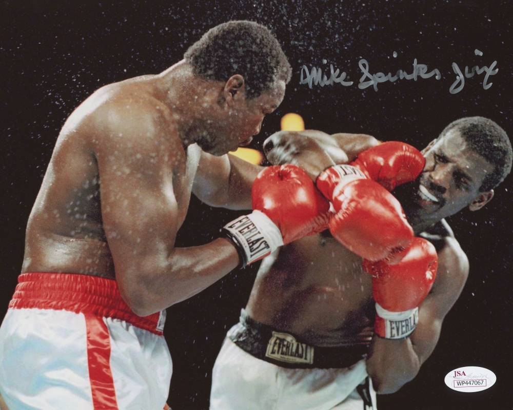 Mike "Jinx" Spinks Signed 8x10 Photo (JSA COA) | Pristine Auction