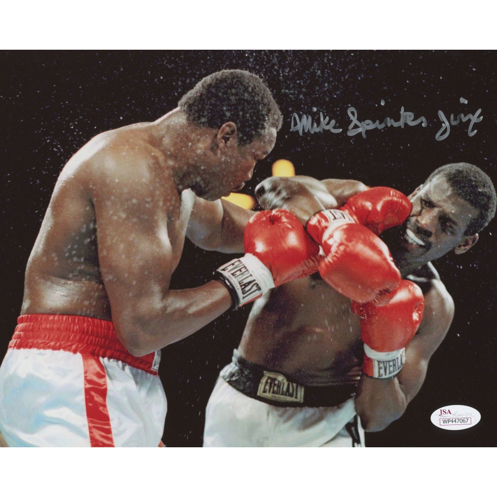 Mike "Jinx" Spinks Signed 8x10 Photo (JSA COA) | Pristine Auction