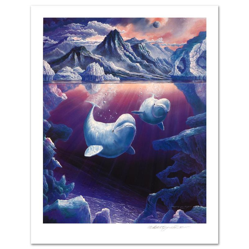 Robert Lyn Nelson Signed "Beluga Brothers" Limited Edition 21x27 Mixed ...