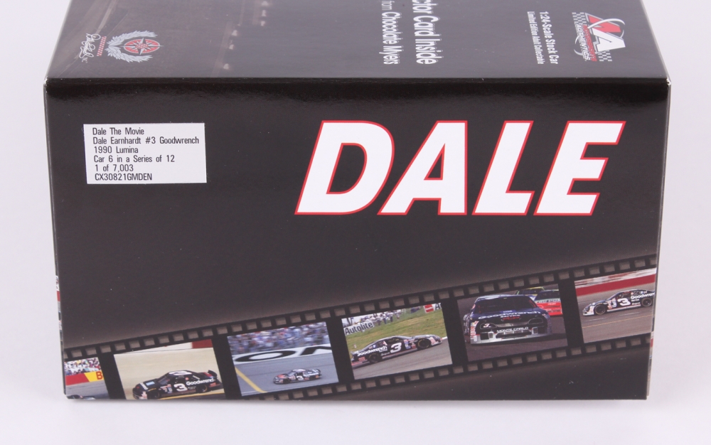 Dale Earnhardt 1990 NASCAR #3 1:24 Die Cast Car with Display Stand ...
