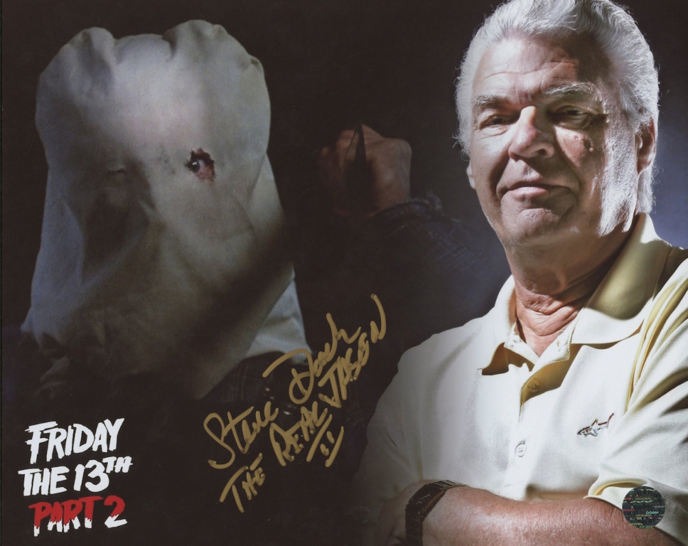 Steve Dash Signed "Friday the 13th Part II" 8x10 Photo Inscribed "The ...