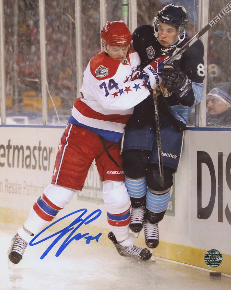 John Carlson Signed Capitals 8x10 Photo (Legends COA) | Pristine Auction