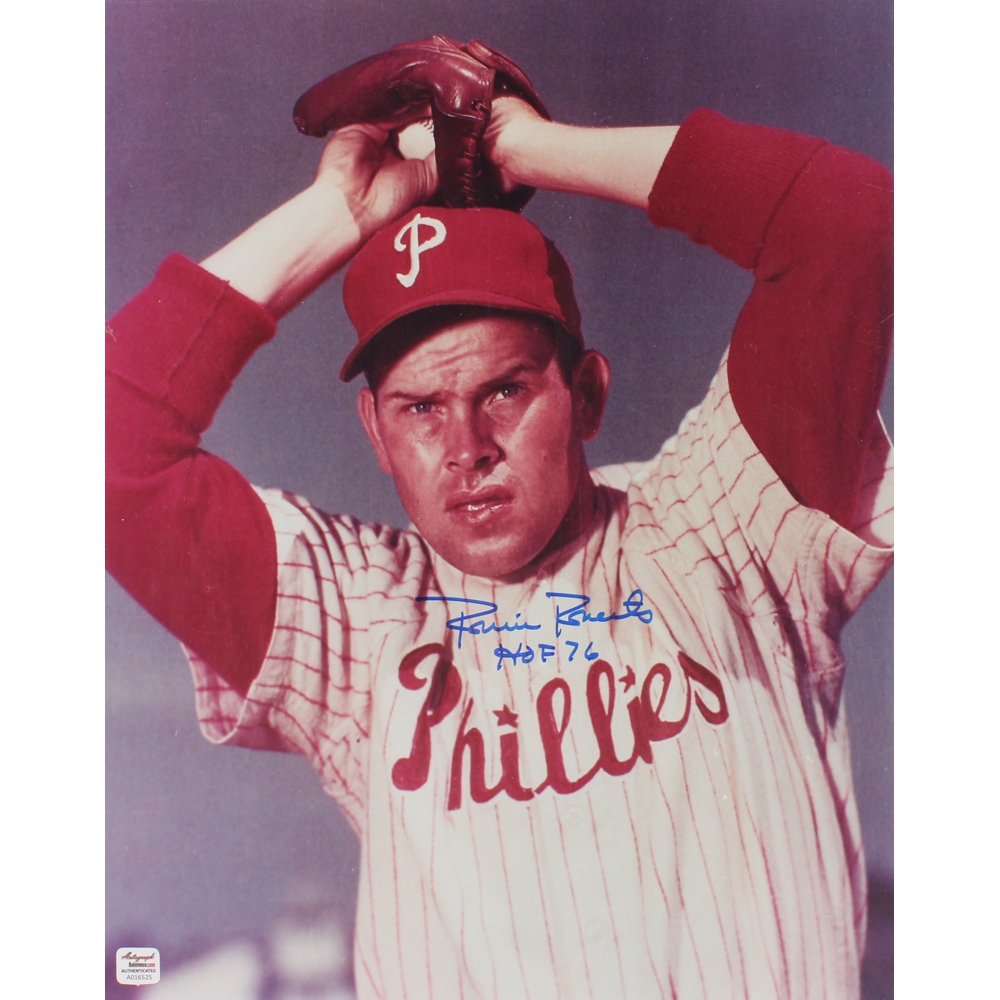 Robin Roberts Signed Phillies 11x14 Photo Inscribed "HOF 76" (Autograph ...