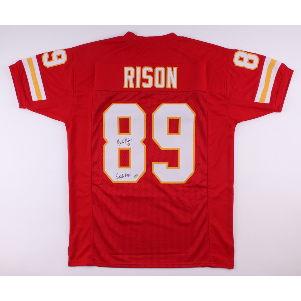 Andre Rison Signed Chiefs Jersey Inscribed "Spiderman" (Schwartz COA ...