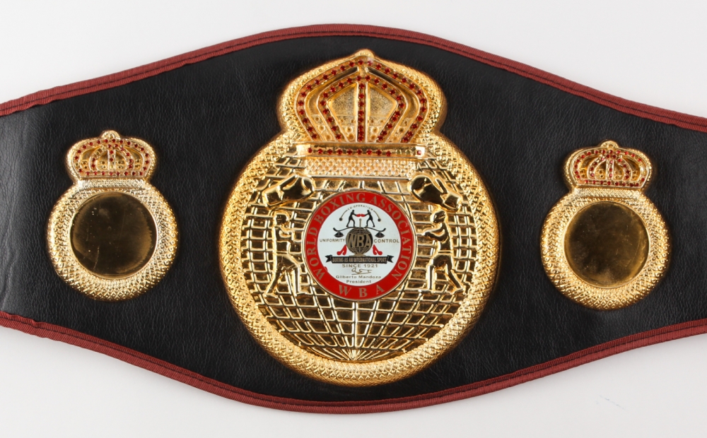 Mike Tyson Signed WBA Heavyweight Championship Belt (JSA COA ...