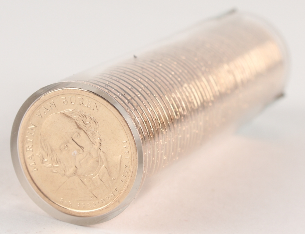 Ballistic Roll of (50) Never Circulated 2007-P Presidential Dollars ...