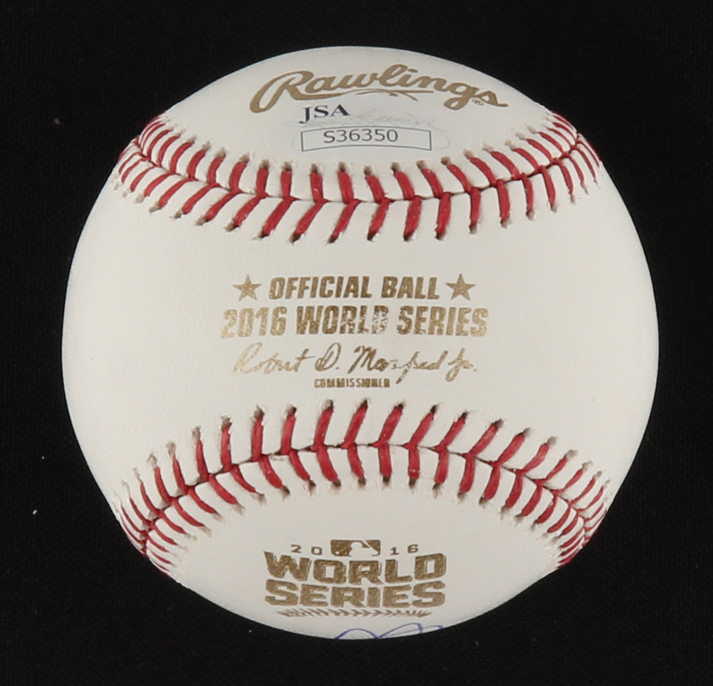 Wilson Contreras Signed 2016 World Series Baseball (JSA COA) | Pristine ...