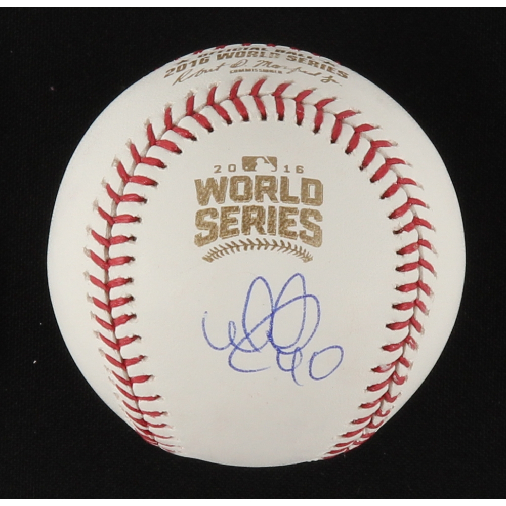 Wilson Contreras Signed 2016 World Series Baseball (JSA COA) | Pristine ...