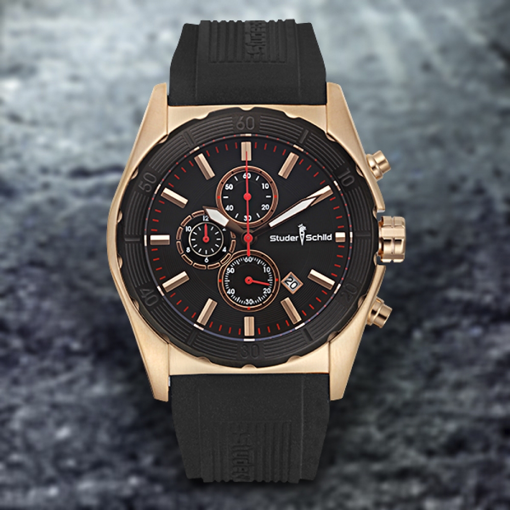 Studer Schild Volta Multi-Function Chronograph Men's Watch (New ...