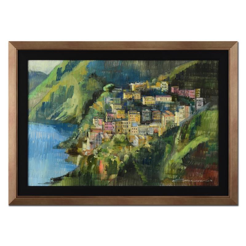 Alex Zwarenstein Signed "Remembering Italy" 30x42 Custom Framed ...