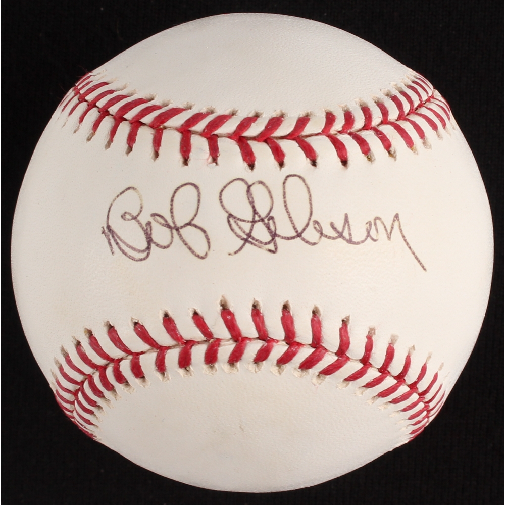 Bob Gibson Signed OML Baseball (Autograph Reference COA) | Pristine Auction
