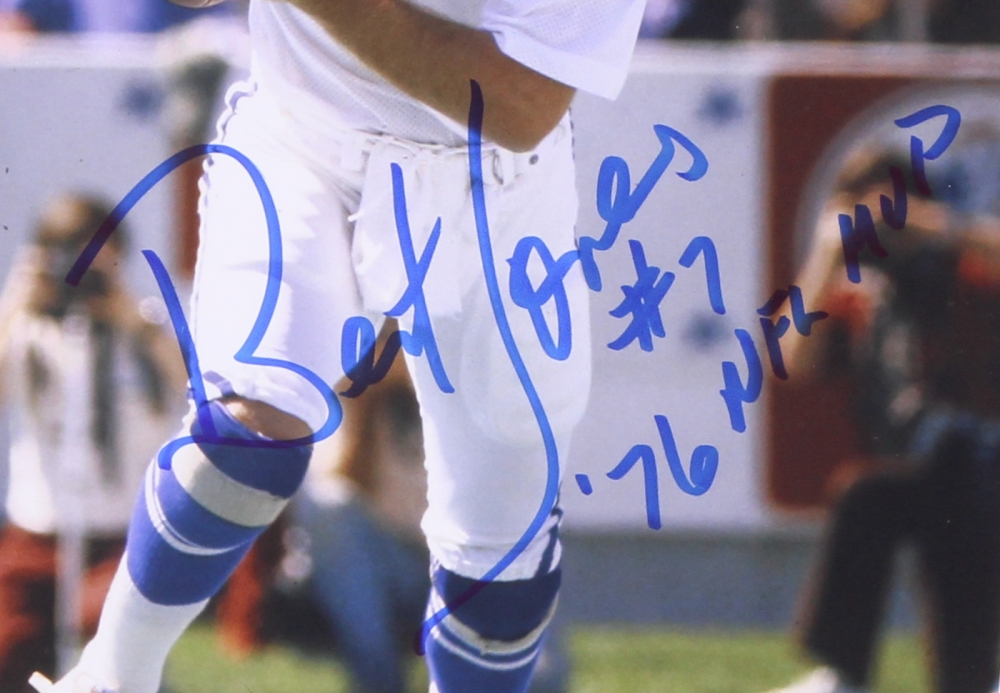 Bert Jones Signed Colts 8x10 Photo Inscribed "'76 NFL MVP" (Beckett COA) | Pristine Auction