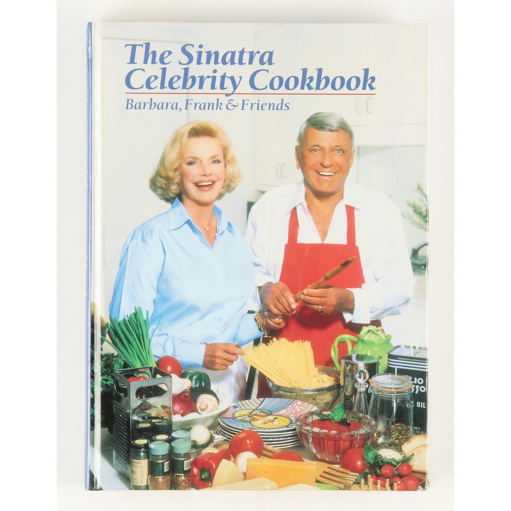 "The Sinatra Celebrity Cookbook" Hardback Book Signed by (4) with ...