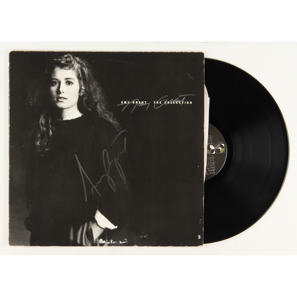 Amy Grant Signed "The Collection" Vinyl Record Album (JSA COA ...