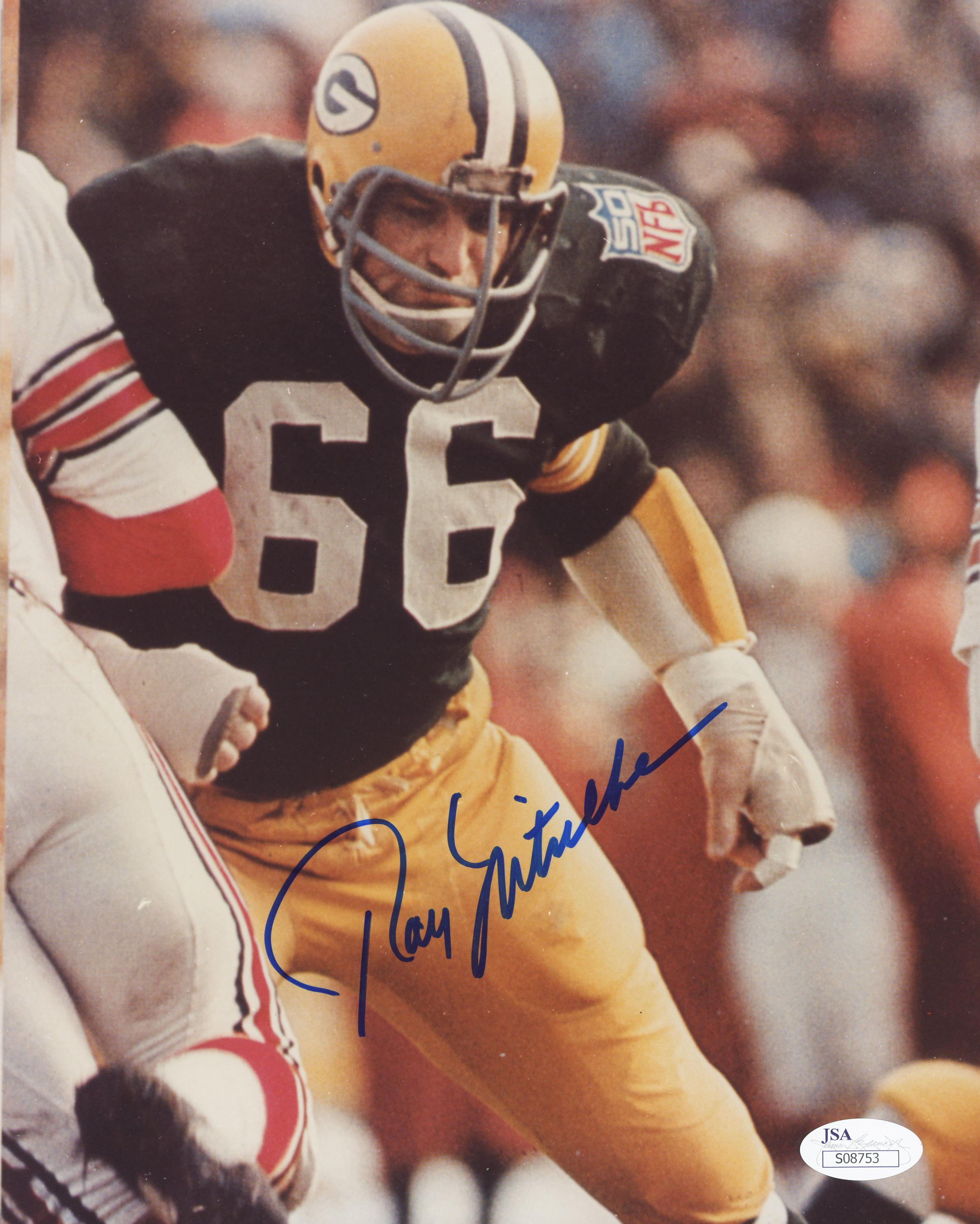 Ray Nitschke Signed Packers 8x10 Photo (JSA COA) | Pristine Auction
