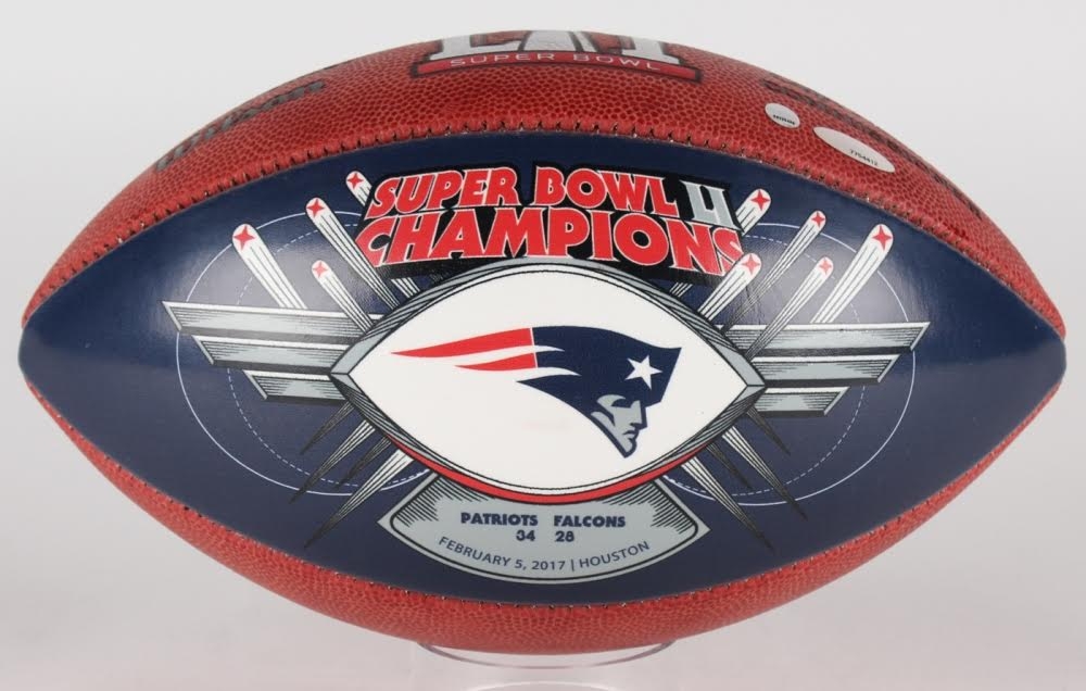 Tom Brady Signed LE Super Bowl LI "The Duke" Official NFL Game Ball ...