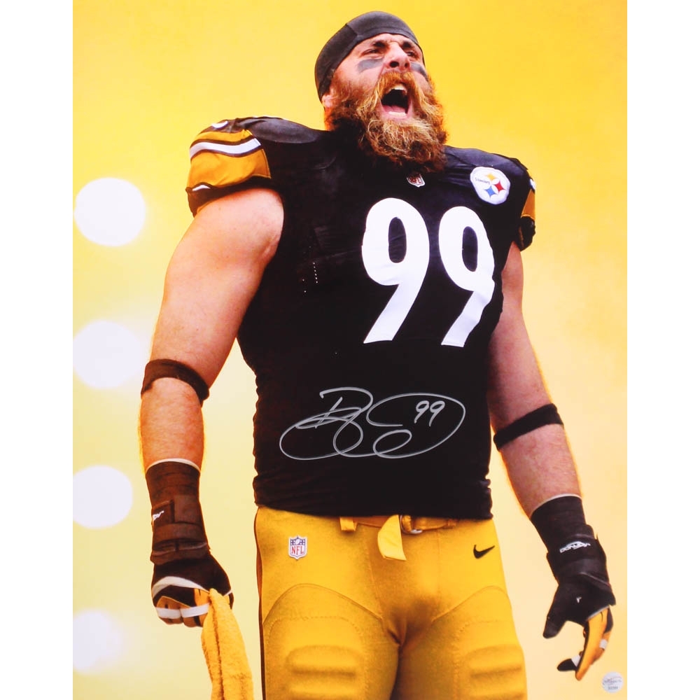 Brett Keisel Signed Steelers 8x10 Photo (TSE) | Pristine Auction