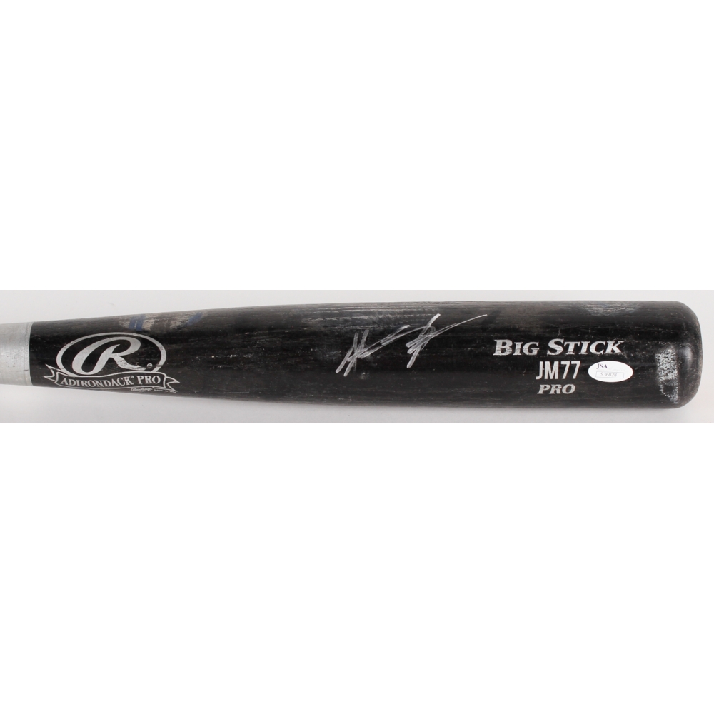 Jon Singleton Signed Game-Used Rawlings Big Stick Baseball Bat (JSA COA) | Pristine Auction