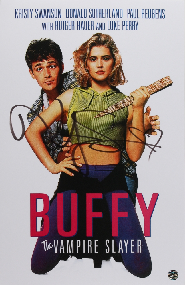 Kristy Swanson Signed "Buffy the Vampire Slayer" 11x17 Photo (Legends ...