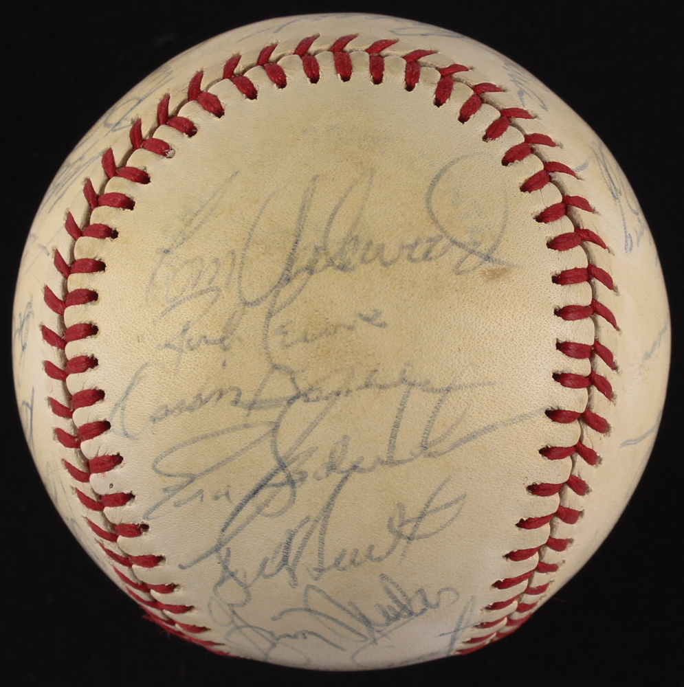 1980 New York Yankees Baseball Team Signed by (28) with Goose Gossage ...