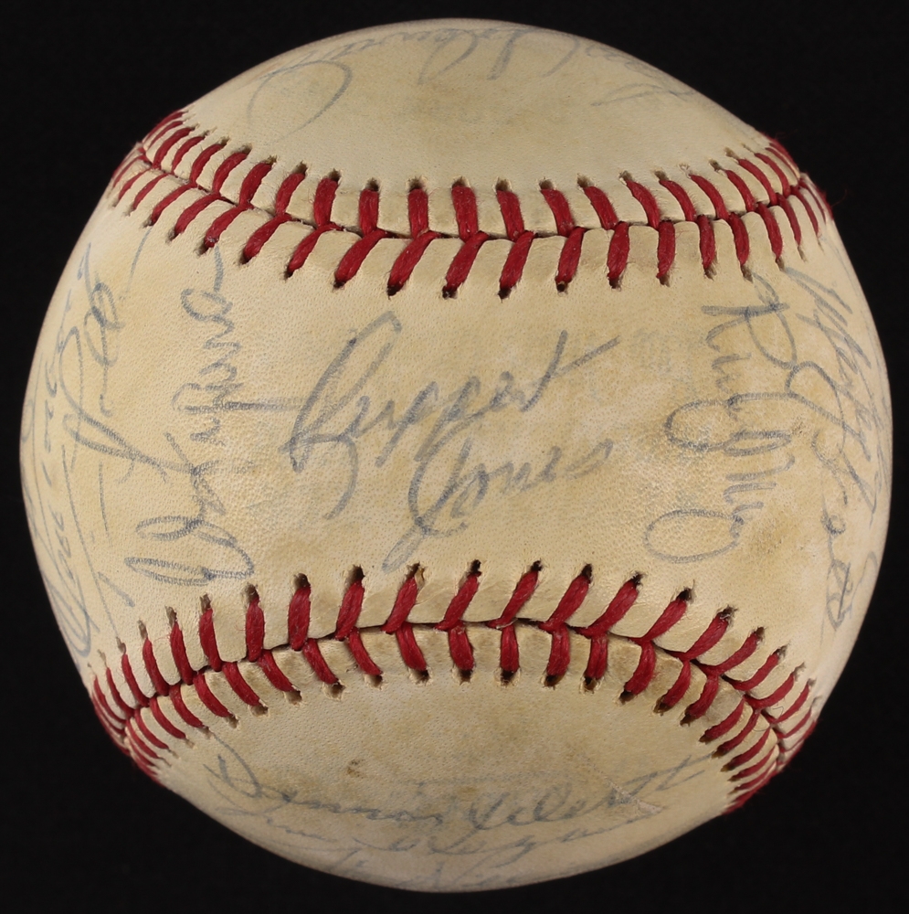 1980 New York Yankees Baseball Team Signed by (28) with Goose Gossage ...