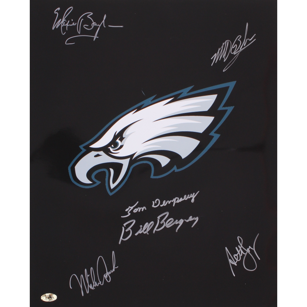 Eagles 16x20 Photo Signed By (6) with Bill Bergey, Matt Bahr, Tom ...