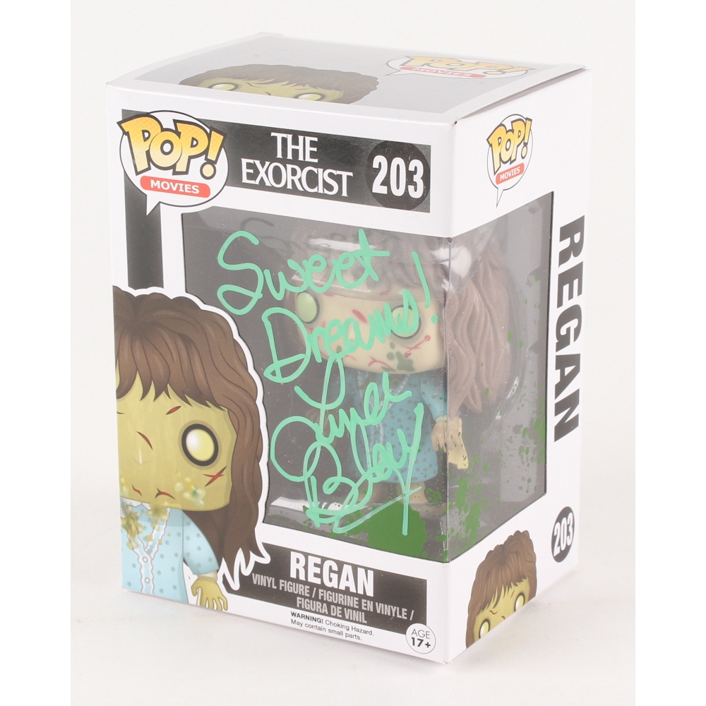 Linda Blair Signed The Exorcist "Regan" Funko Pop Figure Inscribed ...