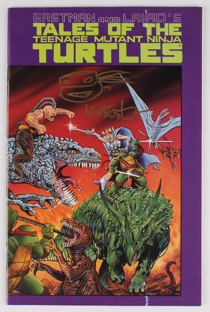 Kevin Eastman Signed Teenage Mutant Ninja Turtles Original Vintage ...