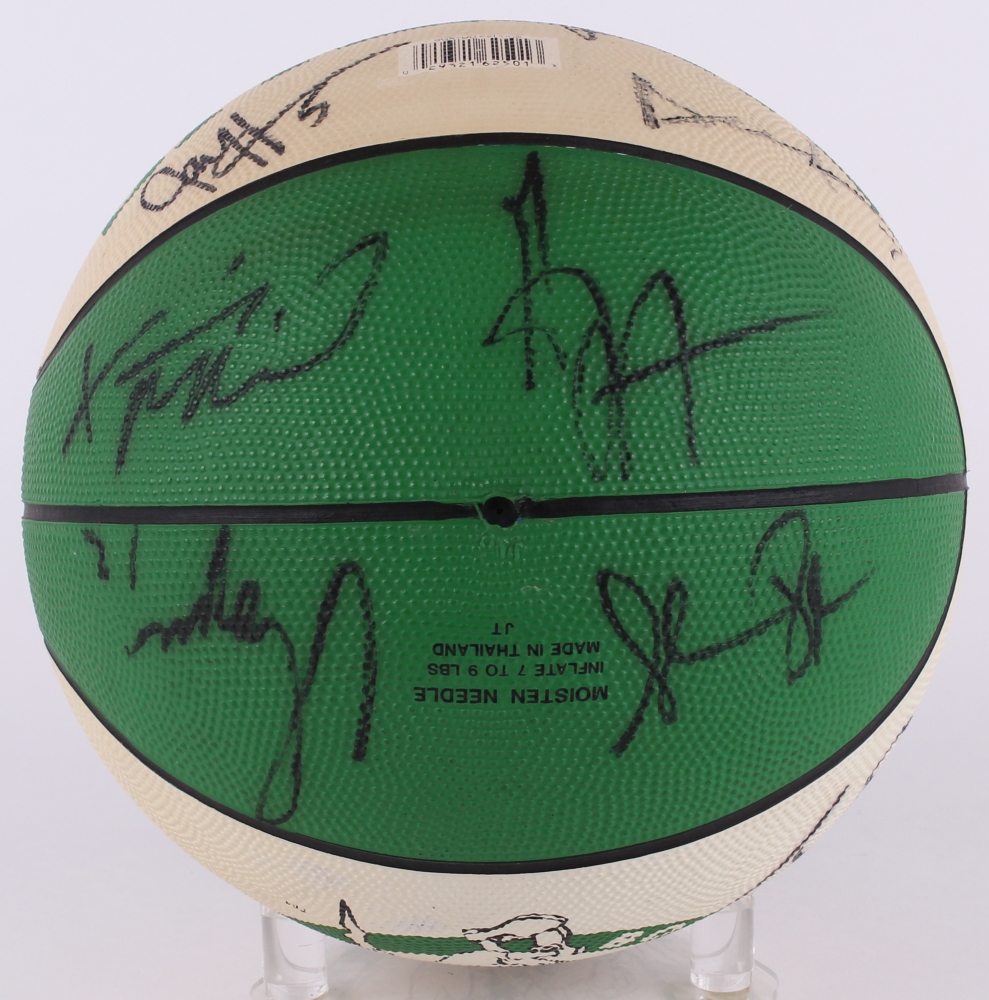 1994-1995 Celtics Logo Basketball Team-Signed by (15) with Dominique ...