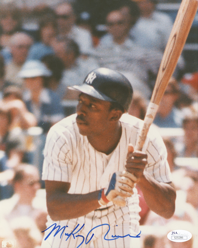 Mickey Rivers Signed Yankees 8x10 Photo (JSA) | Pristine Auction