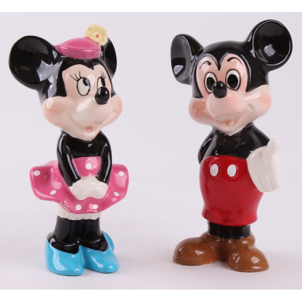 Mickey And Minnie Figurines