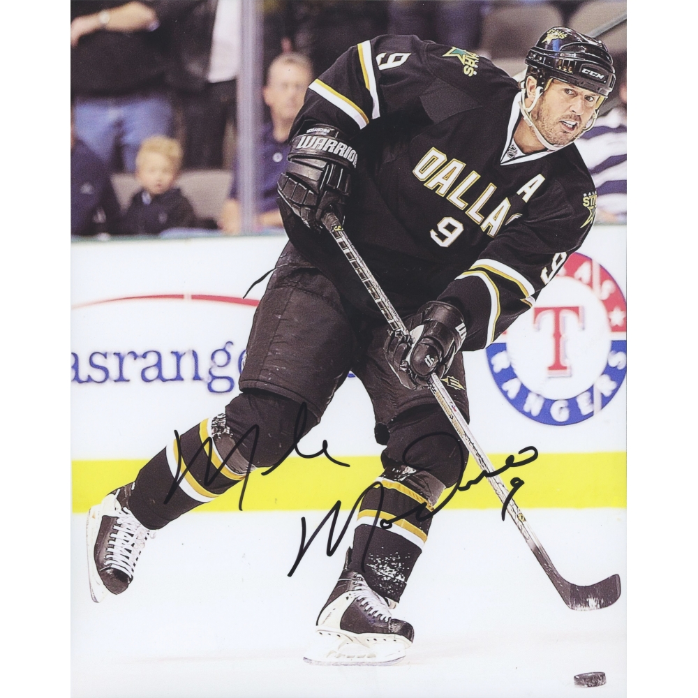 Mike Modano Signed Stars 8x10 Photo (Beckett COA) | Pristine Auction