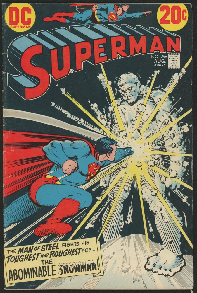Vintage 1973 "Superman" Issue #266 DC Comic Book | Pristine Auction