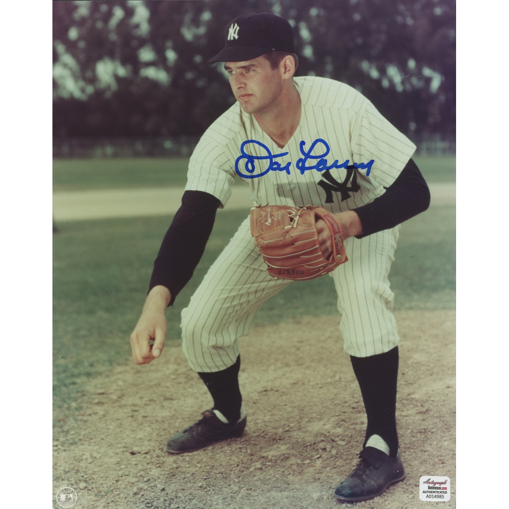 Don Larsen Signed Yankees 8x10 Photo (Autograph Reference COA ...
