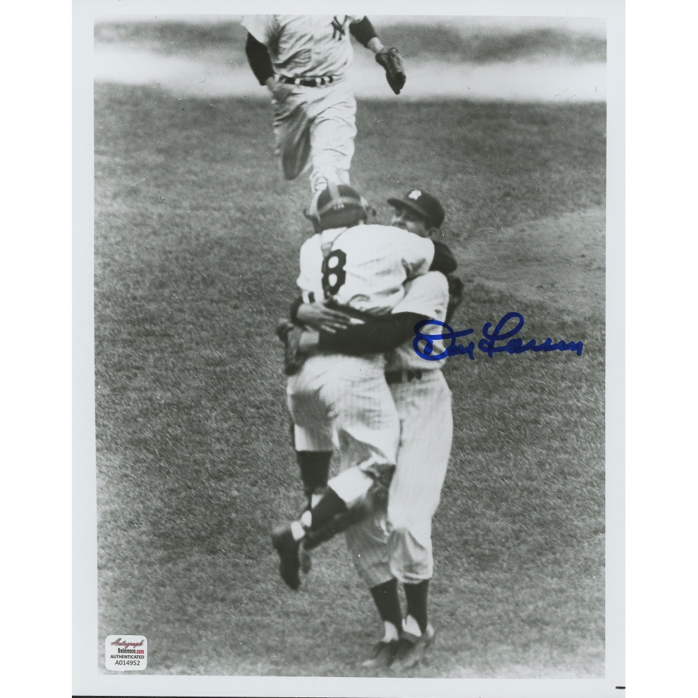 Don Larsen Signed Yankees 8x10 Photo (Autograph Reference COA ...