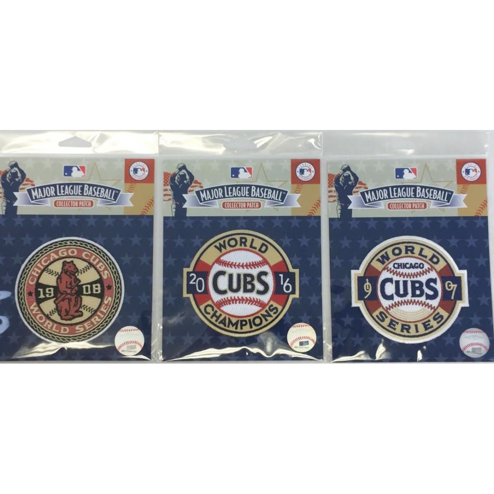 Lot of (3) Chicago Cubs 2016, 1908 & 1907 World Series Champion ...