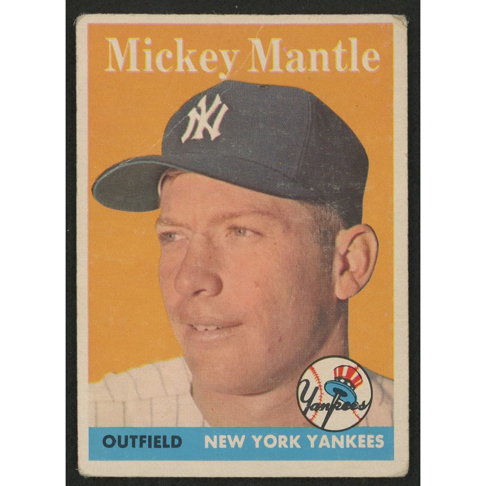 1958 Topps #150 Mickey Mantle | Pristine Auction