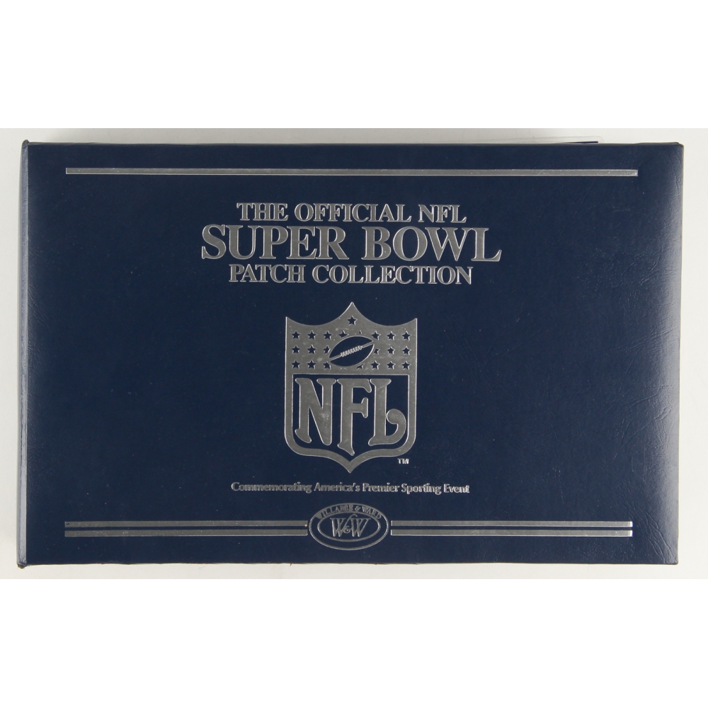 Official NFL Super Bowl Patch Collection With (38) Super Bowl Patches ...