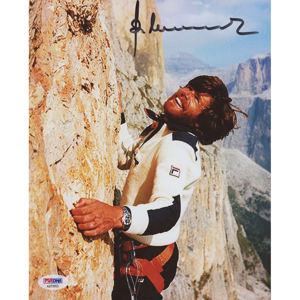 Gunther Messner Signed 8x10 Photo (PSA COA) | Pristine Auction