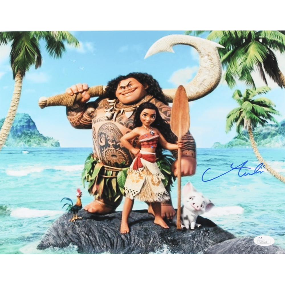 Auli'i Cravalho Signed Moana 11 x 14 Photo (JSA Hologram) | Pristine ...
