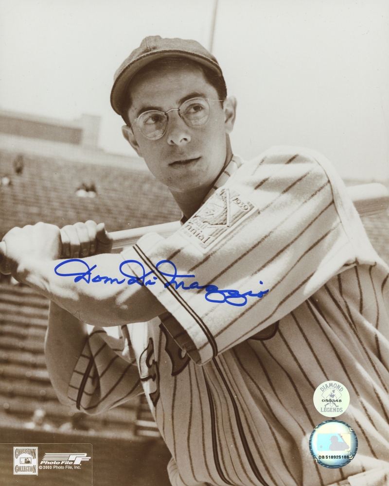 Dom DiMaggio Signed Boston Red Sox 8x10 Photo (Diamond Legends COA ...
