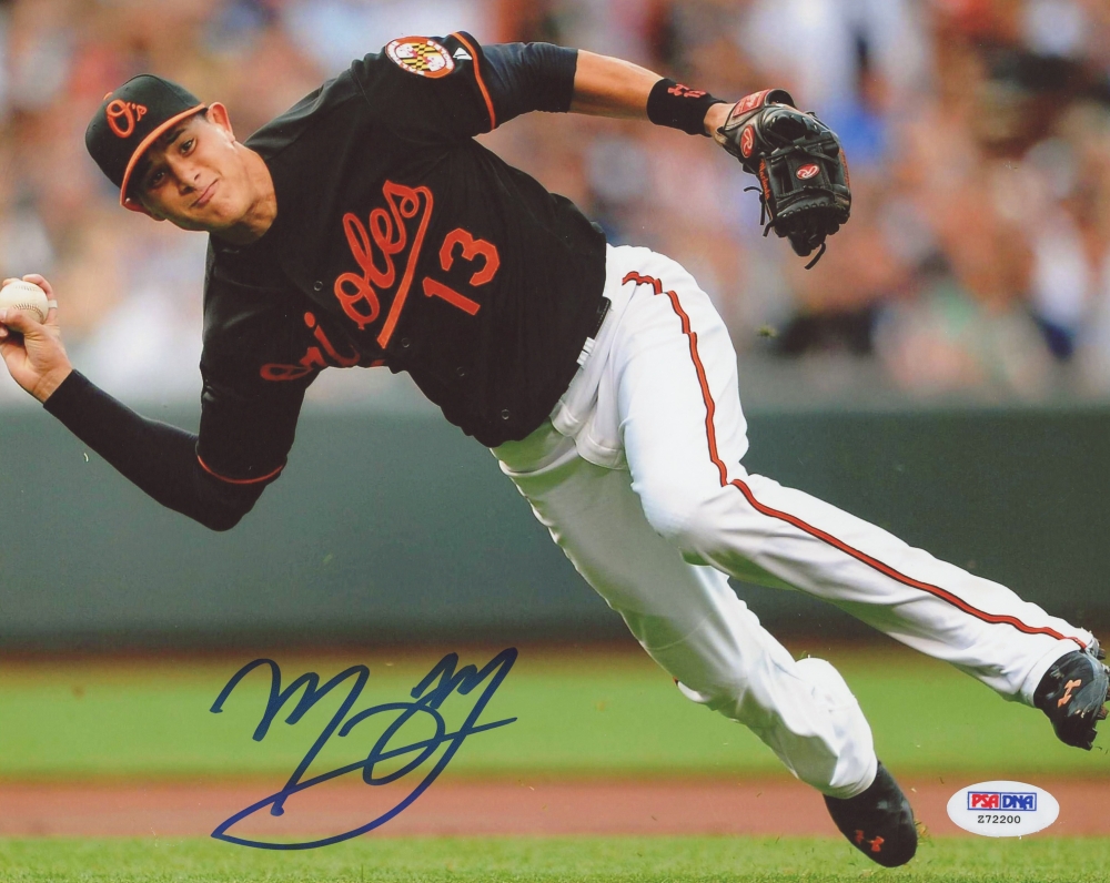 Manny Machado Signed Orioles 8x10 Photo (PSA COA) | Pristine Auction