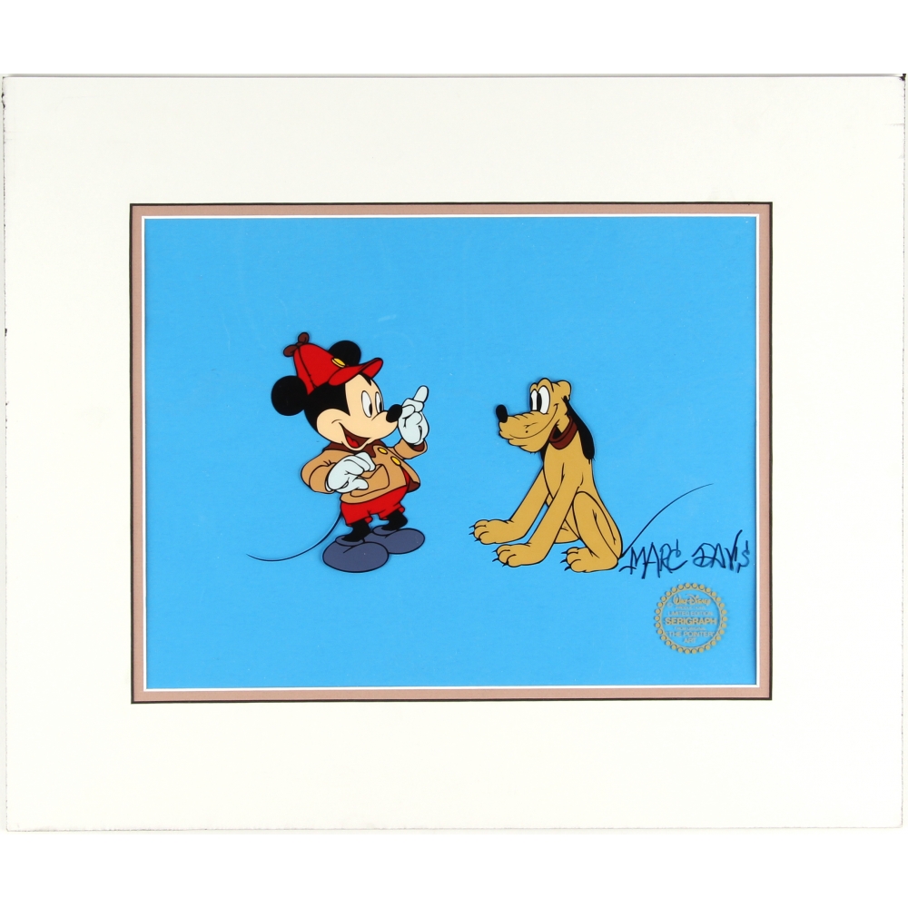 Marc Davis Signed Mickey Mouse & Pluto Walt Disney "The Pointer" LE ...