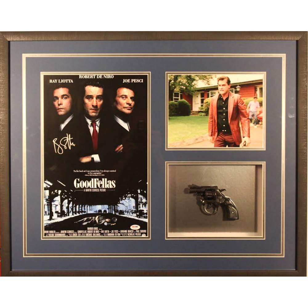 Ray Liotta Signed "Goodfellas" 25x31x2 Custom Framed Photo Shadowbox ...