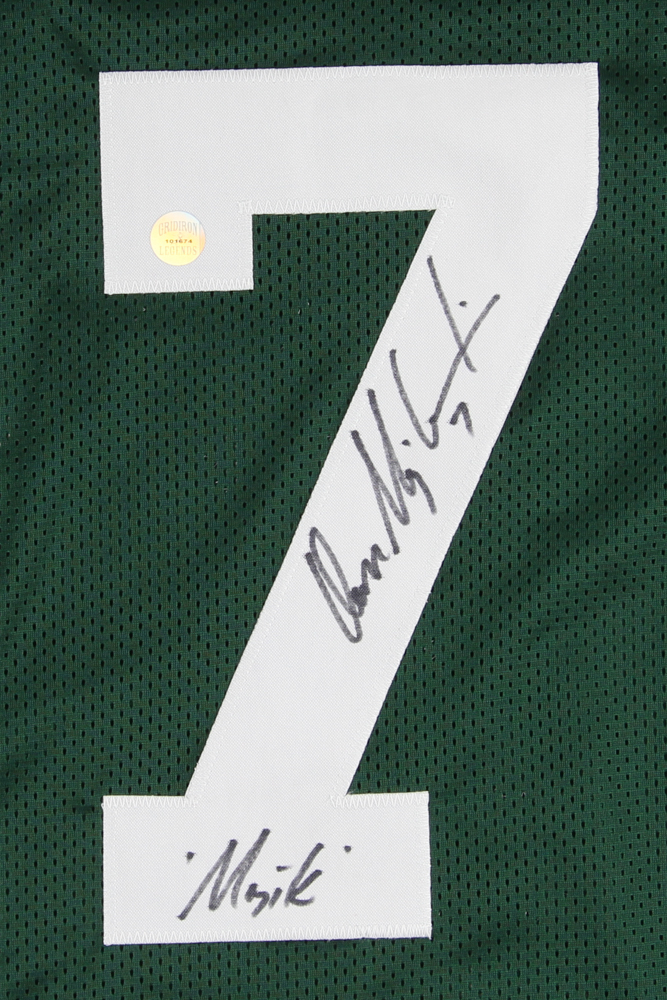 Don Majkowski Signed Packers Jersey Inscribed "Majik" (Gridiron Legends ...