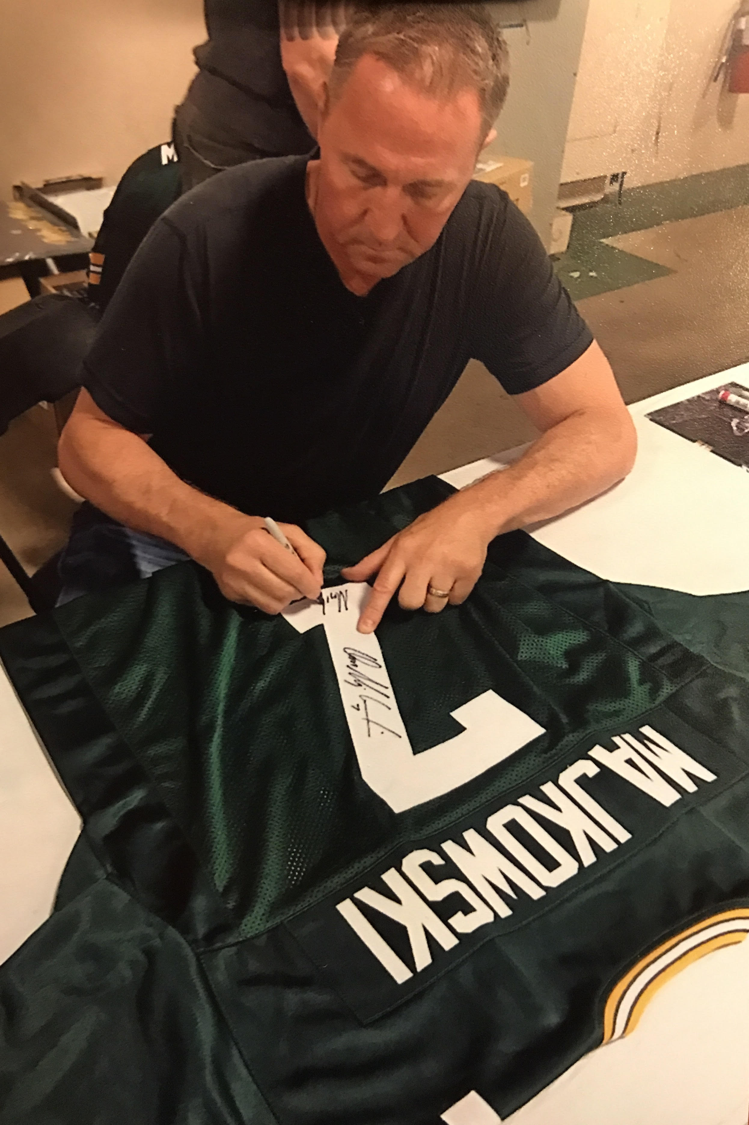 Don Majkowski Signed Packers Jersey Inscribed "Majik" (Gridiron Legends ...