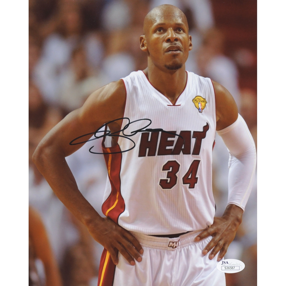 Ray Allen Signed Heat 8x10 Photo (JSA COA) | Pristine Auction
