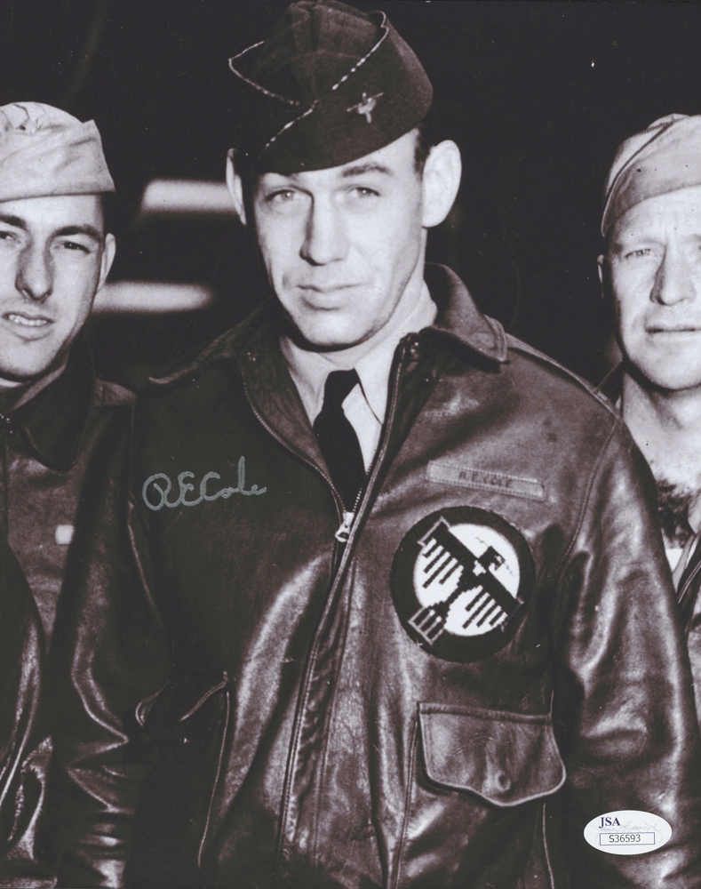 Richard E. Cole Signed Doolittle's Raiders 8x10 Photo (JSA COA ...